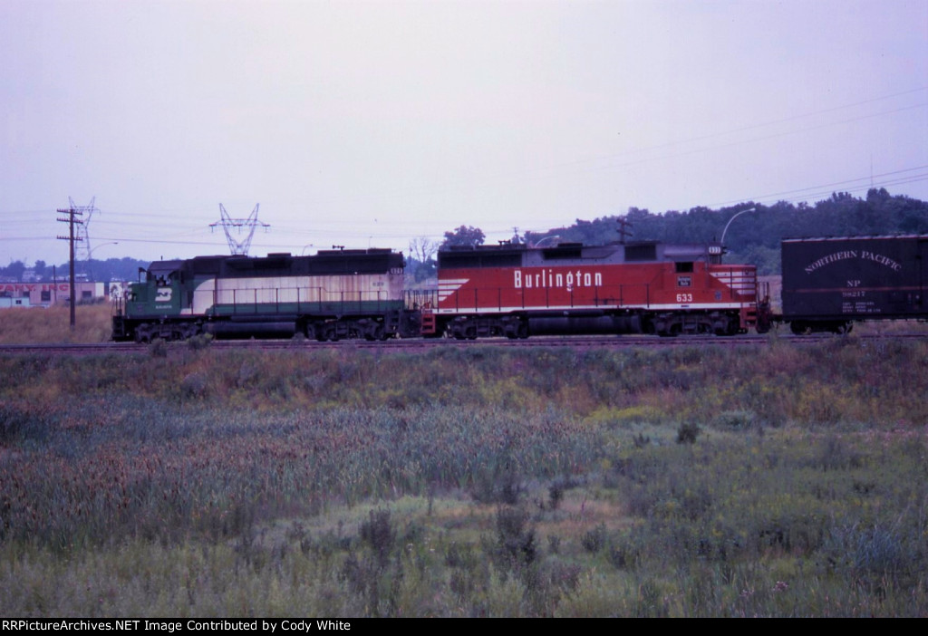 Chicago Burlington and Quincy GP40 629